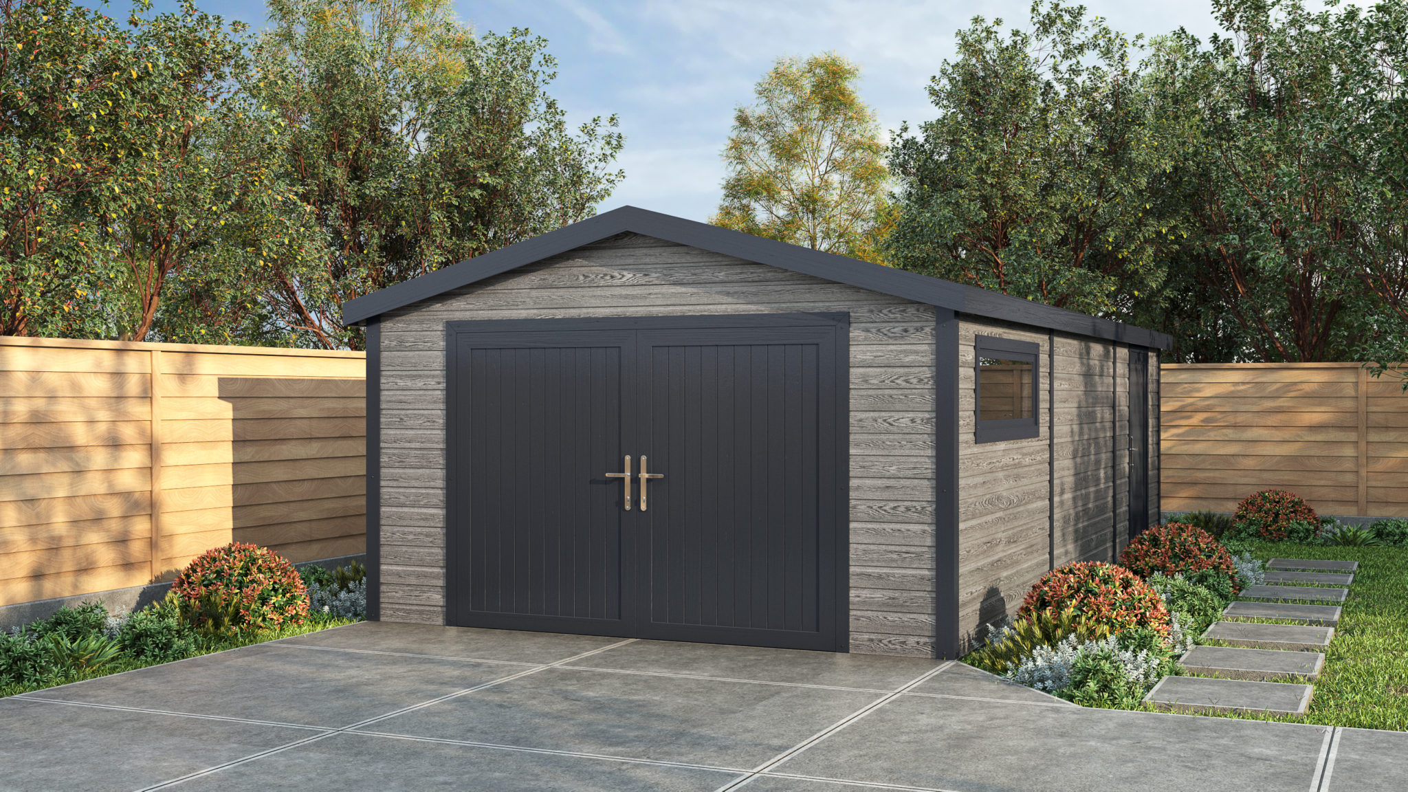 Silverstone Composite Garage | Noah Garden Rooms