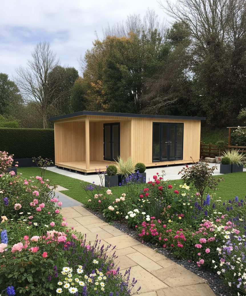 Sennen Timber Deluxe Combination Garden Room - Noah Garden Rooms