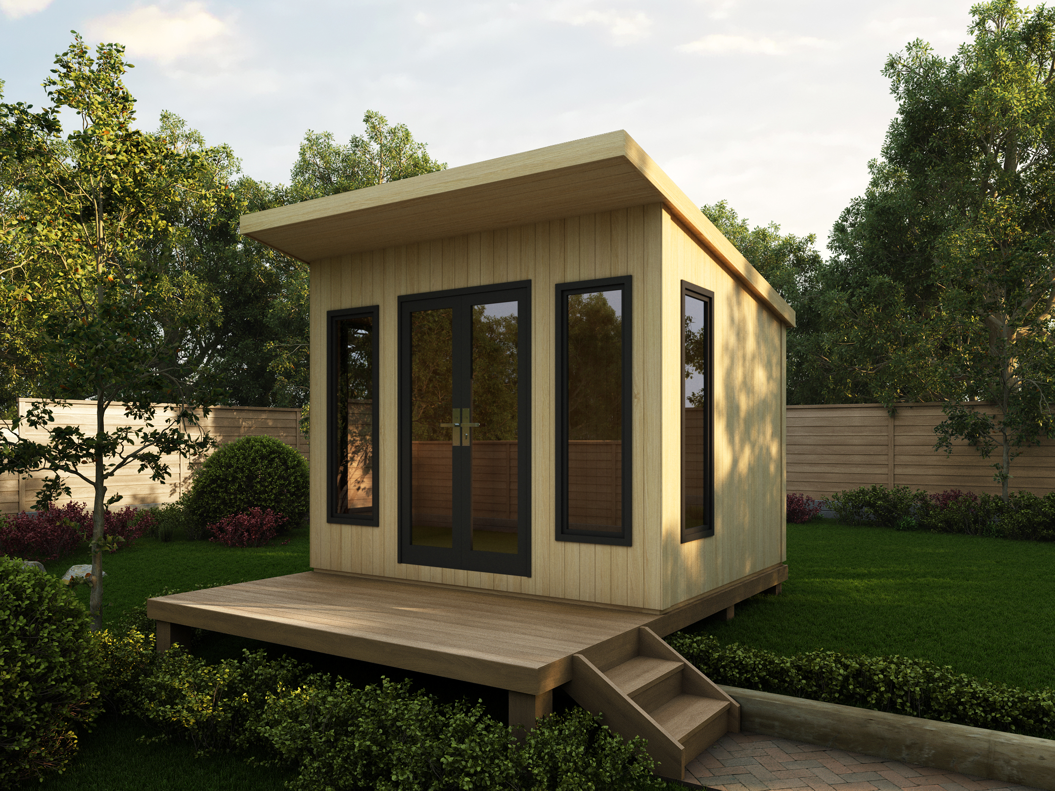 Roseberry Elite Garden Room with uPVC Windows & Doors